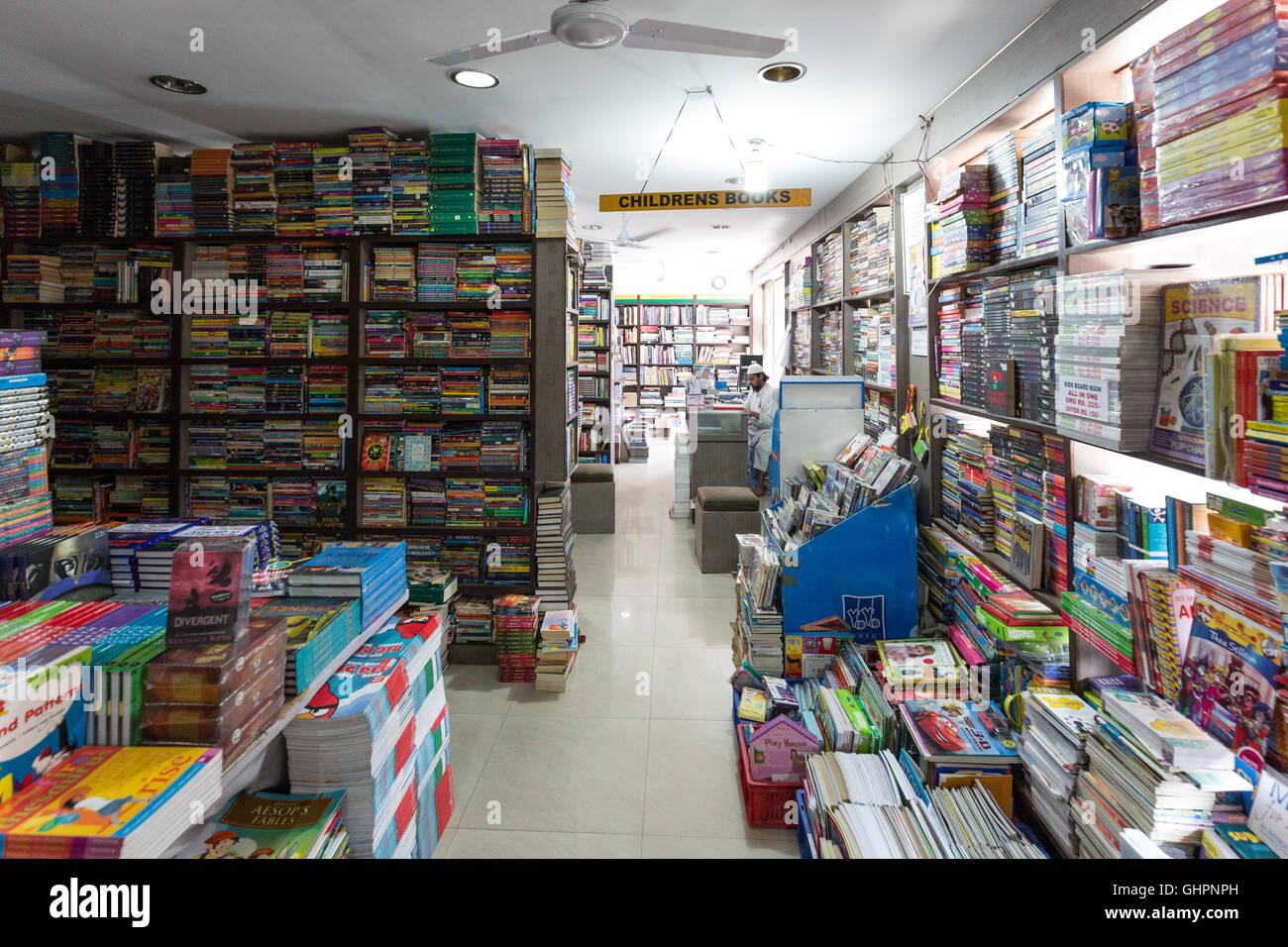 A book store in India Stock Photo - Alamy