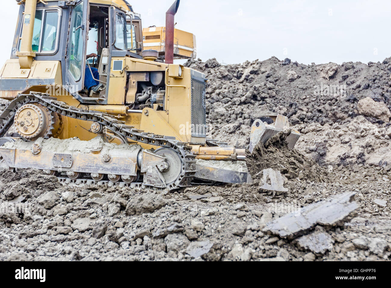 Ground moving machine hi-res stock photography and images - Alamy