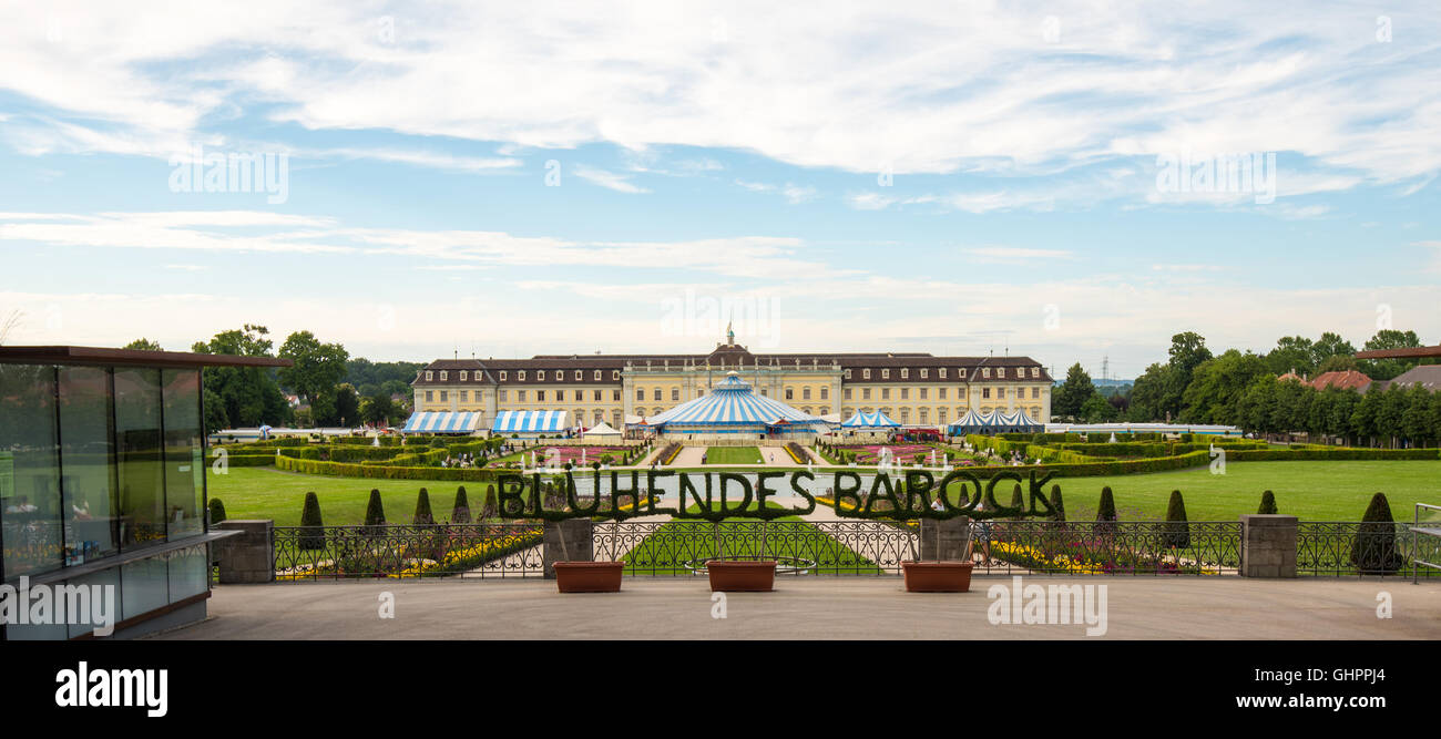 Ludwigsburg Palace - Schloss Ludwigsburg - in Baden Wuerttemberg ...