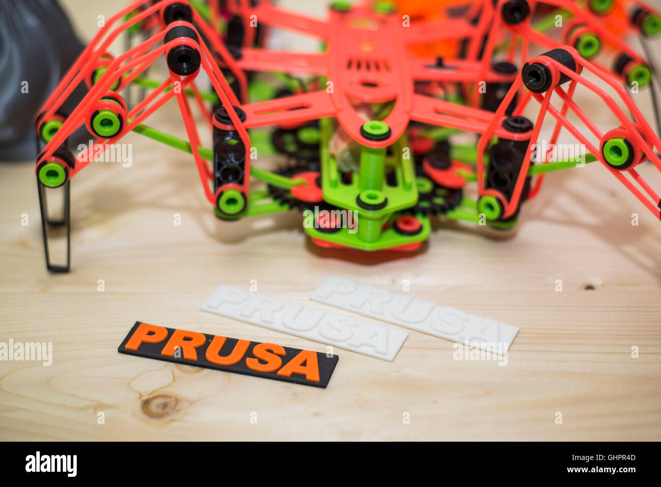 prints from 3D printer designed by Josef Prusa Stock Photo - Alamy