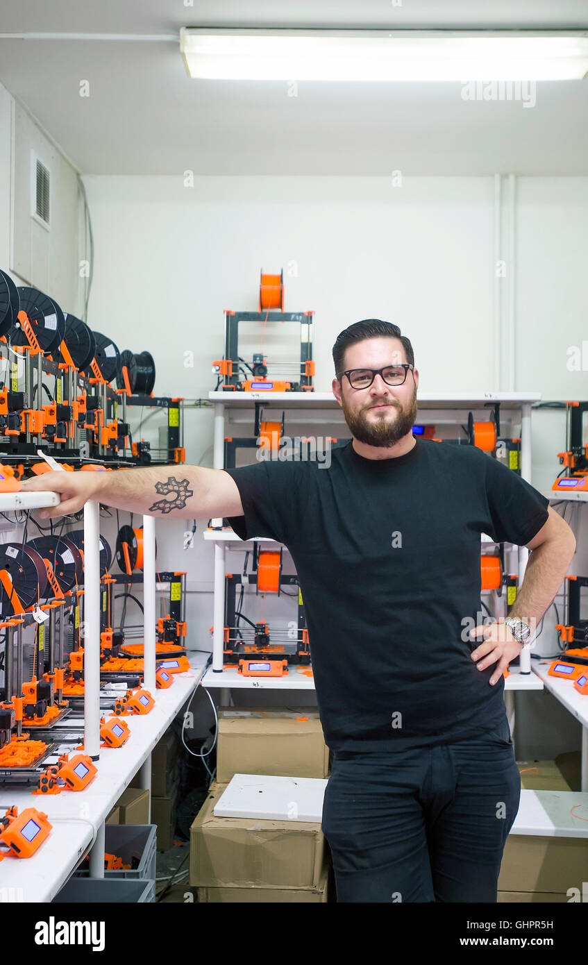 3D printer, Josef Prusa, Prusa i3, prints for another printers Stock ...