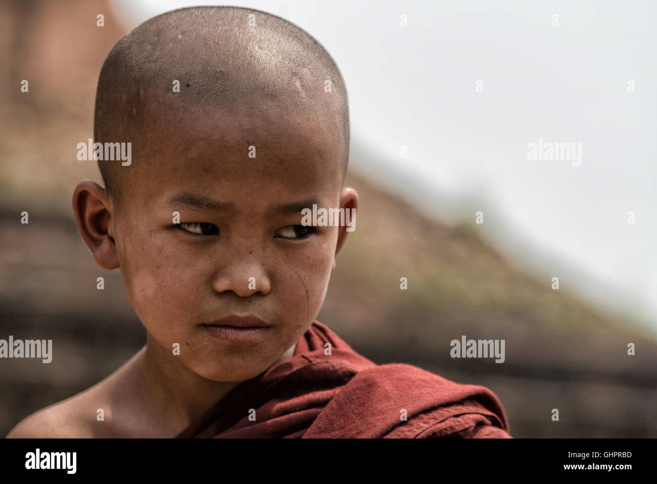 Poor boy portrait myanmar hi-res stock photography and images - Alamy