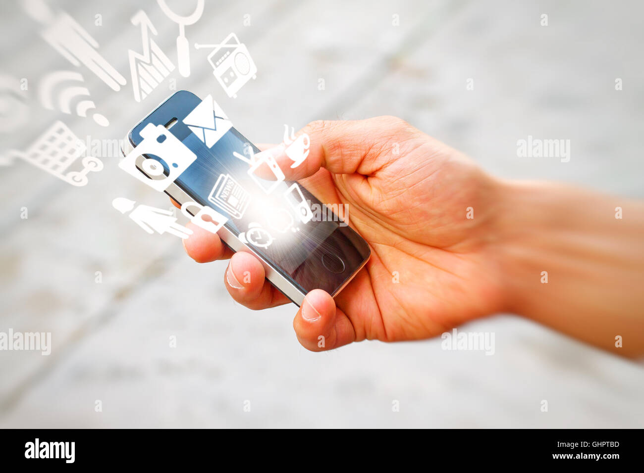 Modern communication hi-res stock photography and images - Alamy