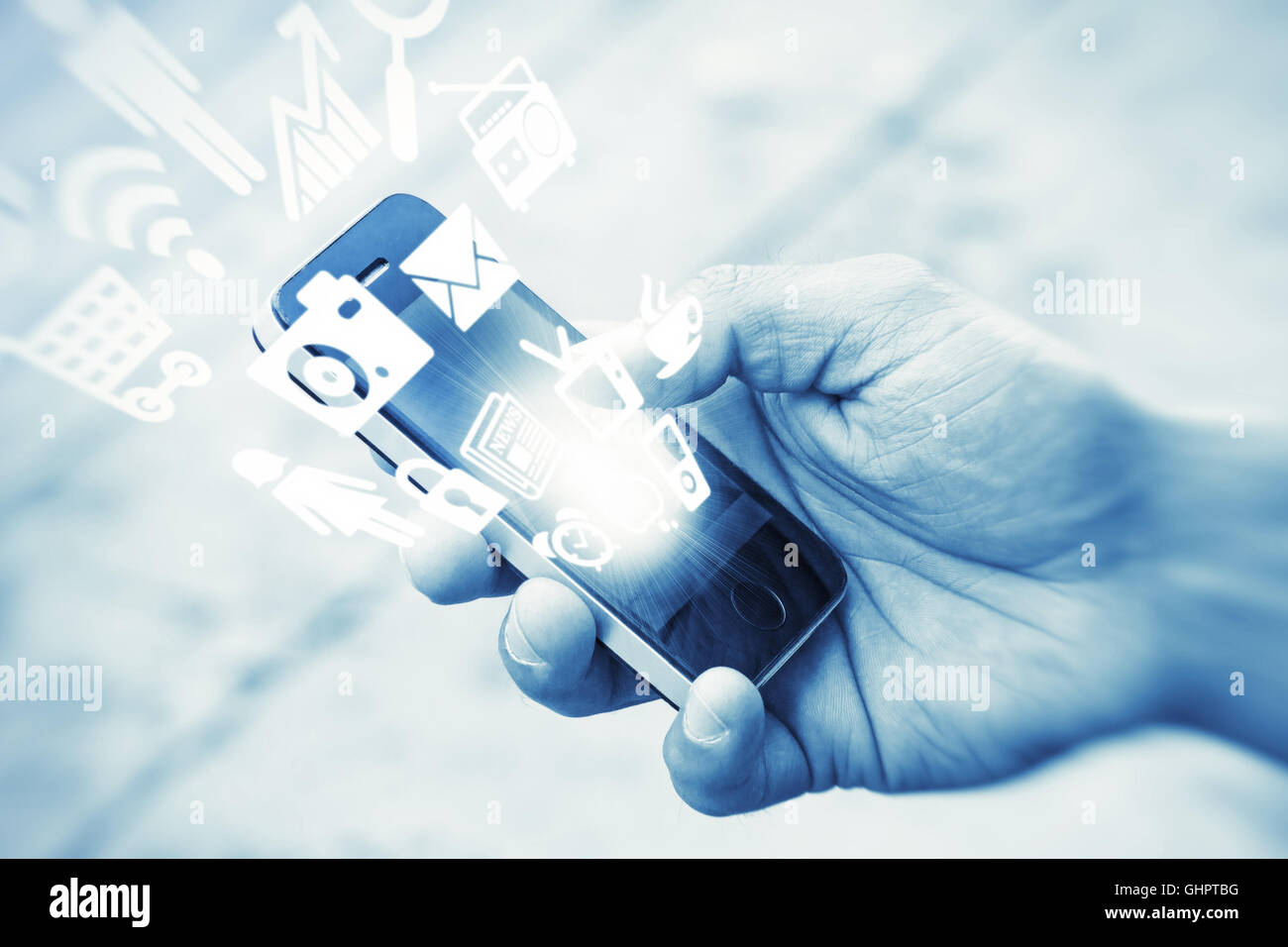 Modern communication hi-res stock photography and images - Alamy