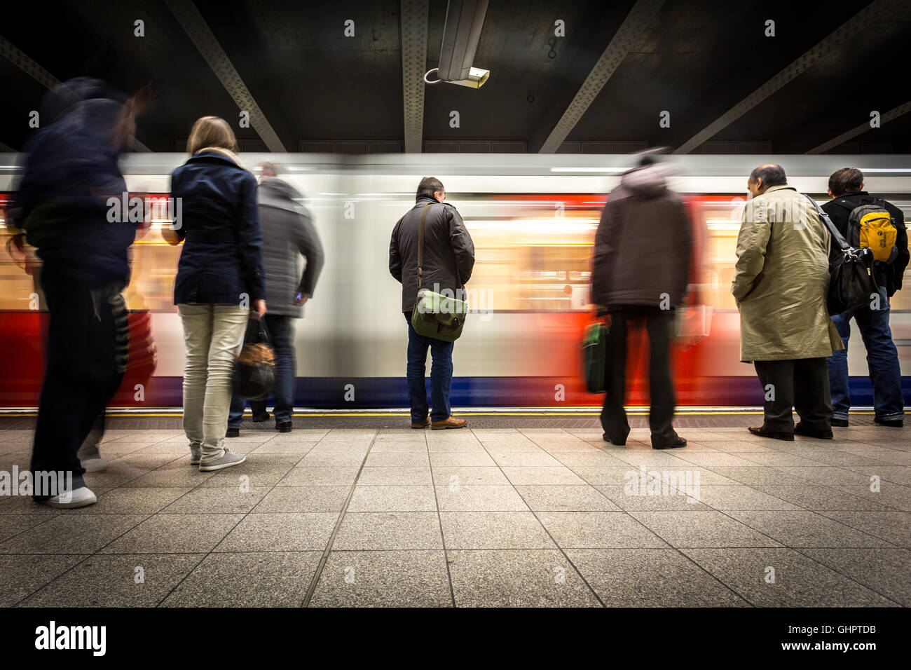 Commuters train movement hi-res stock photography and images - Alamy