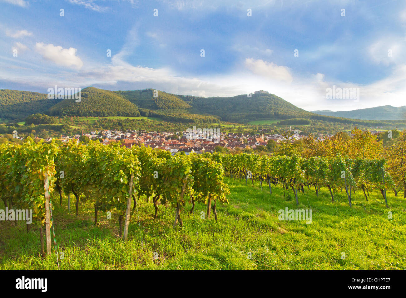 The swabian alps near Beuren - schwaebische Alb, Germany Stock Photo ...
