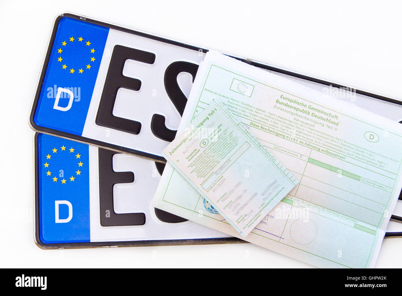 Paper license plate hi-res stock photography and images - Alamy