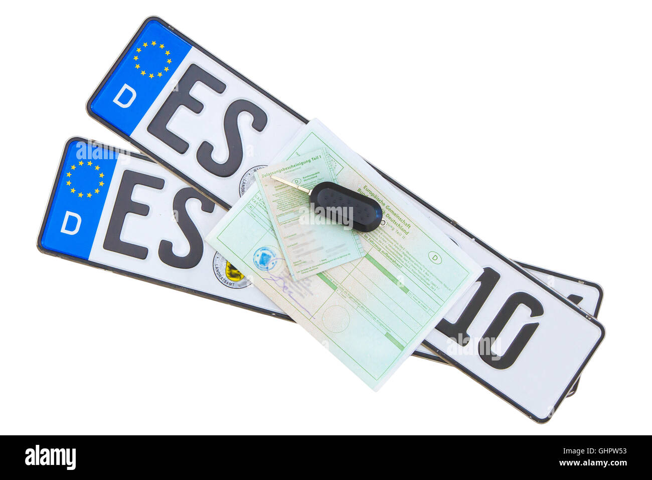 Country code plate hi-res stock photography and images - Alamy