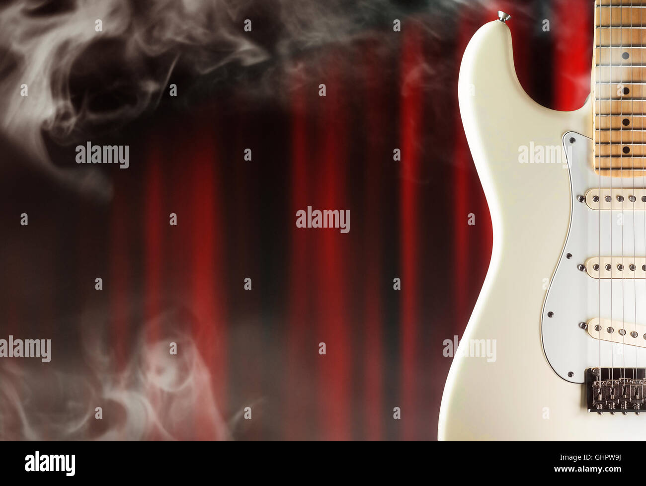 Wallpapers Guitar Red 2560x1440