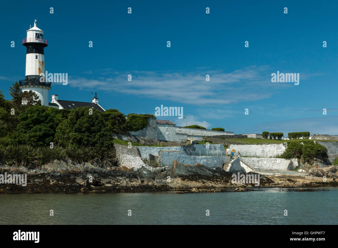 Shrove Lighthouse Donegal Ireland Stock Photo - Alamy
