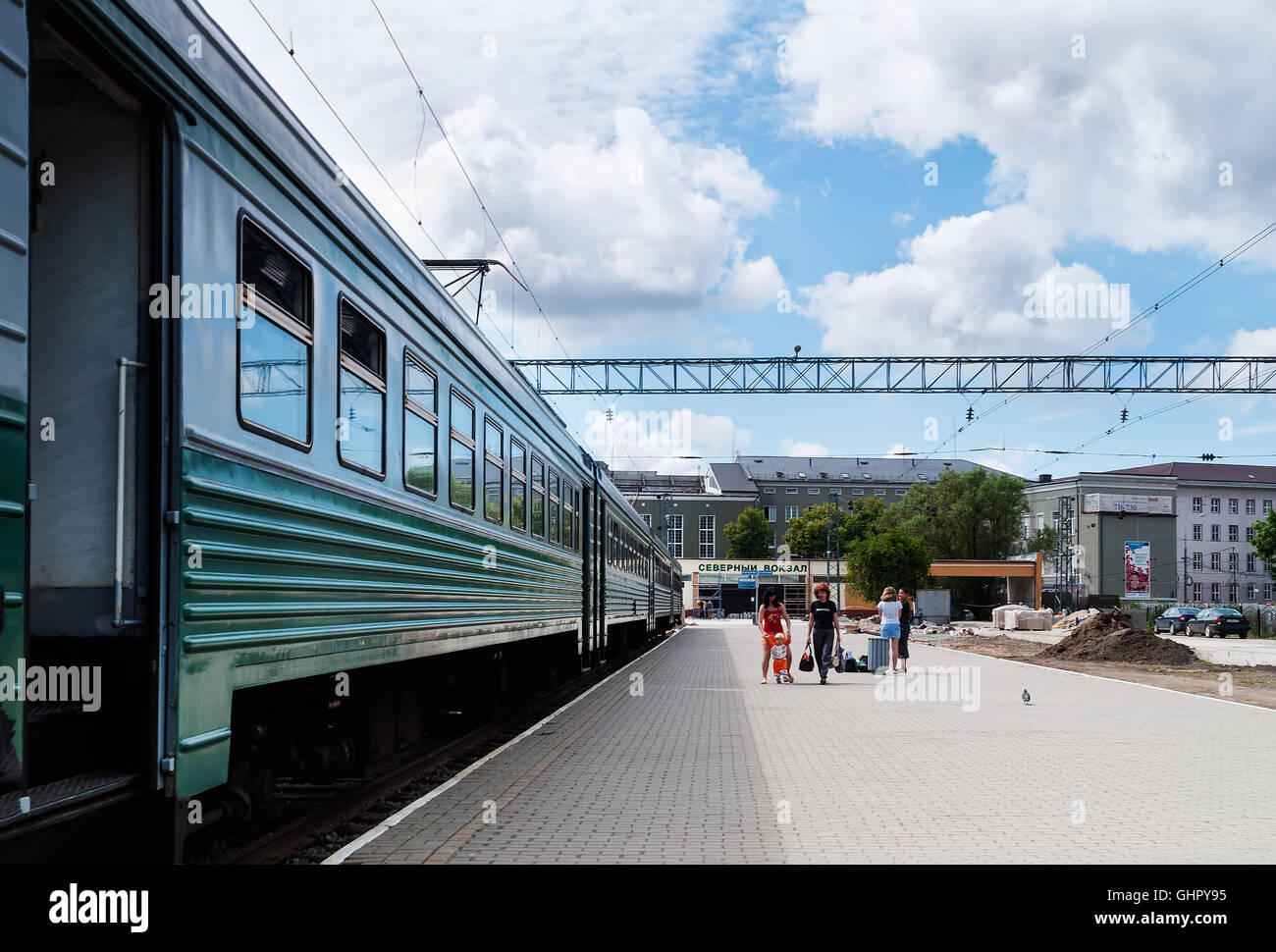 Russian passenger train kaliningrad russia hi-res stock photography and ...