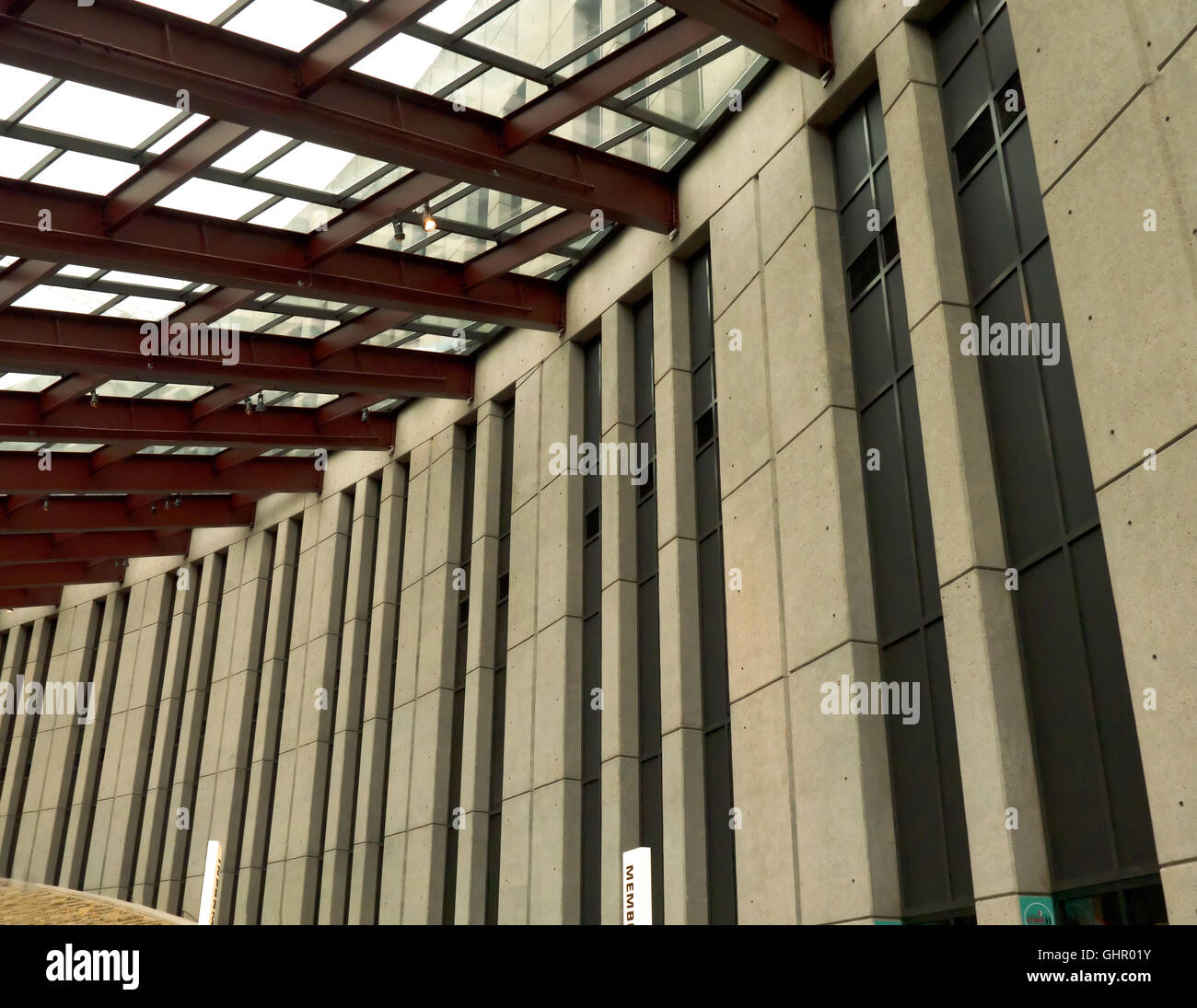 The Country Music Hall of Fame in Nashville Tennessee USA shaped like a ...