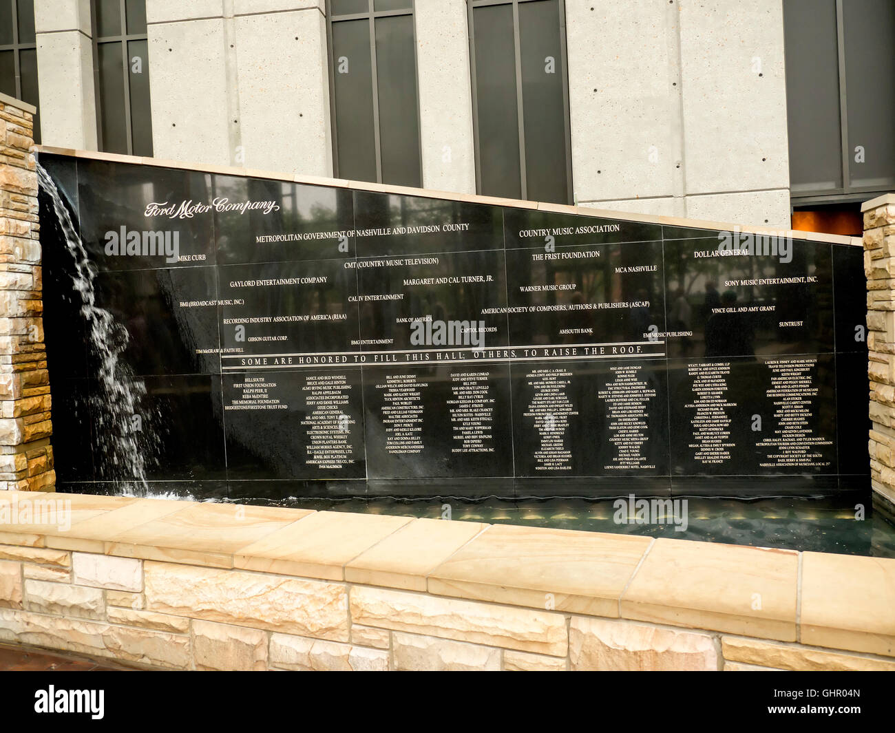 The Country Music Hall of Fame in Nashville Tennessee USA shaped like a ...