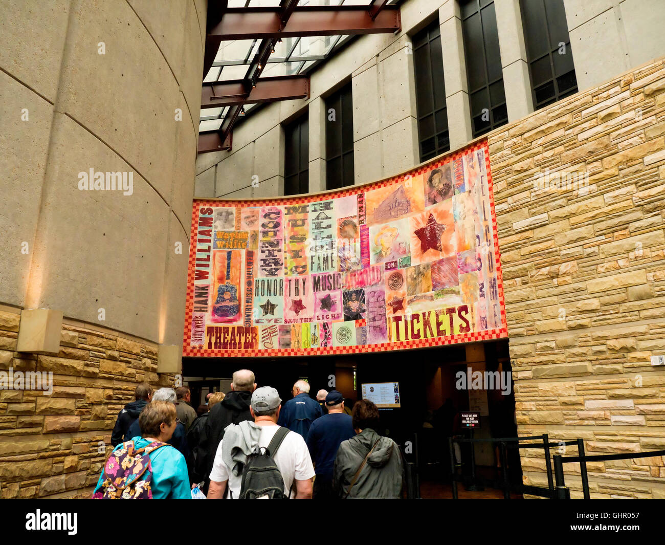 The Country Music Hall of Fame in Nashville Tennessee USA shaped like a ...