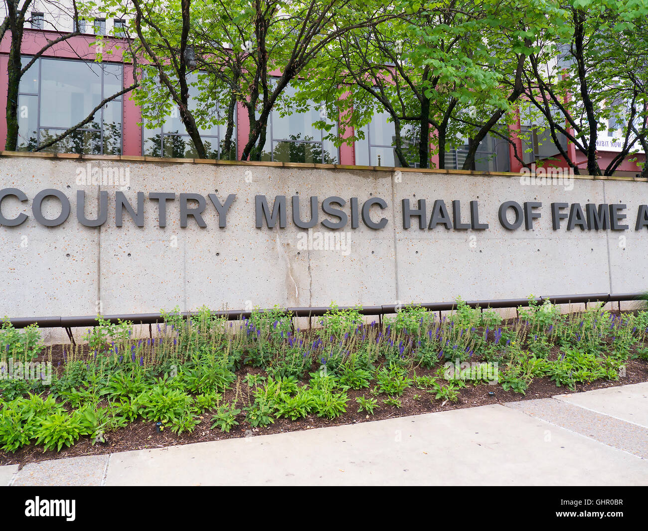 The Country Music Hall of Fame in Nashville Tennessee USA shaped like a ...