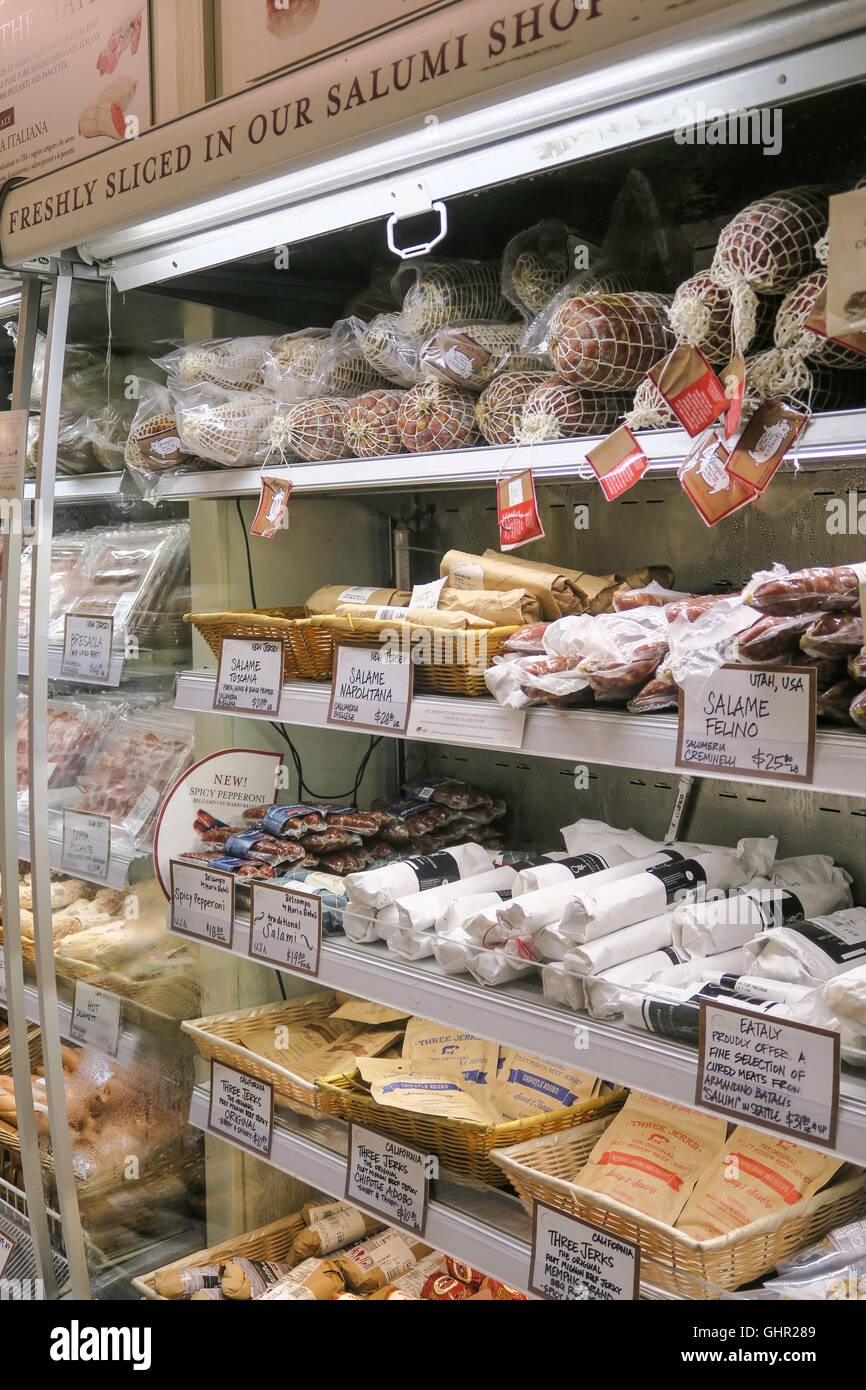 Eataly Italian Marketplace, NYC Stock Photo - Alamy