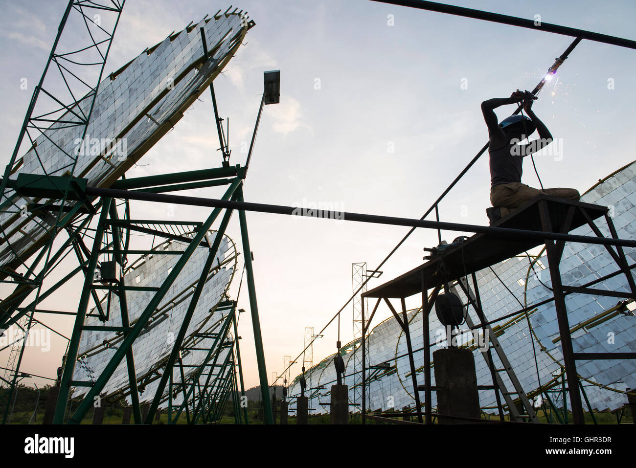 BURKINA FASO, Dano, energy transition, foundation Dreyer, rice mill ...