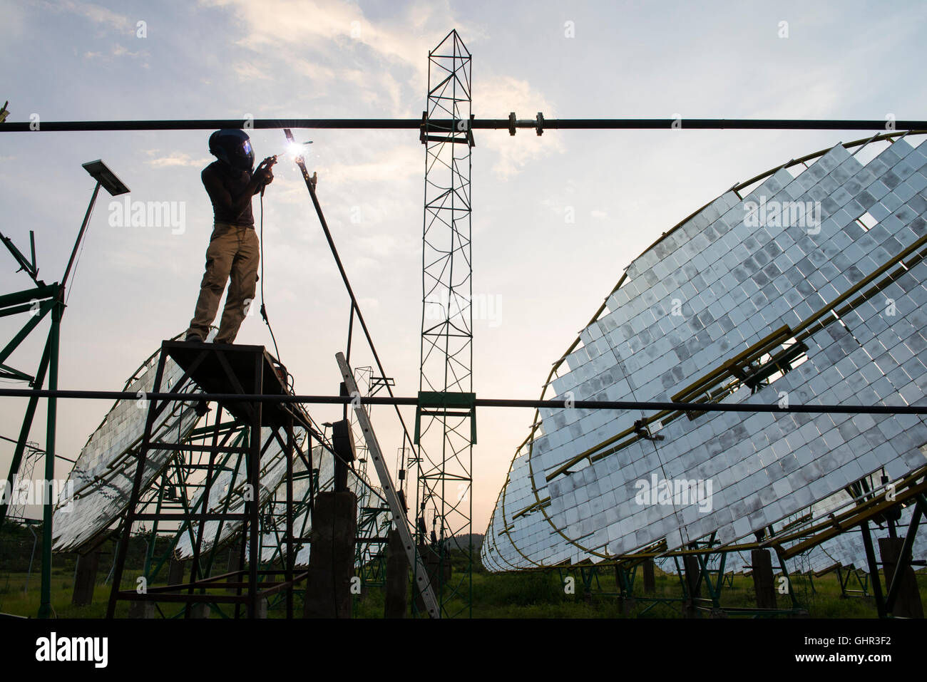 BURKINA FASO, Dano, energy transition, foundation Dreyer, rice mill ...