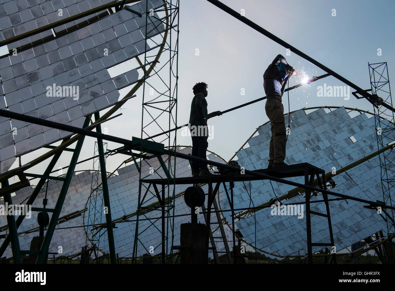 BURKINA FASO, Dano, energy transition, foundation Dreyer, rice mill ...