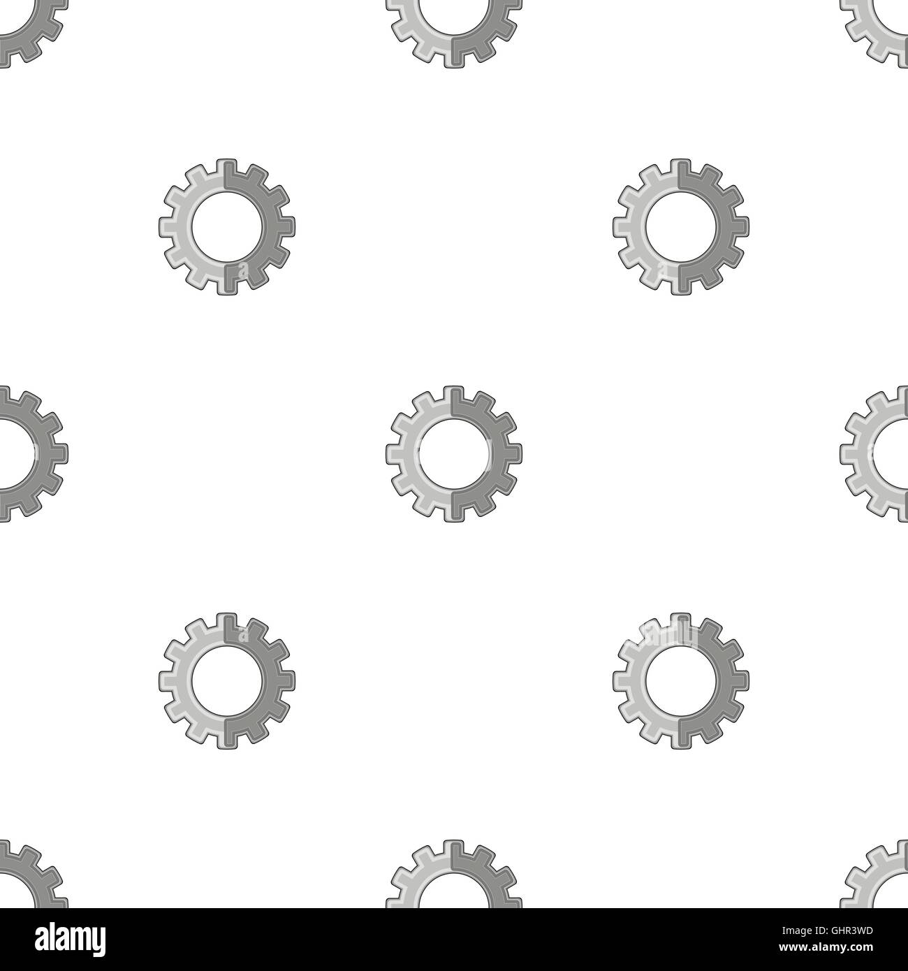 Seamless Gear Pattern Stock Vector Image & Art - Alamy