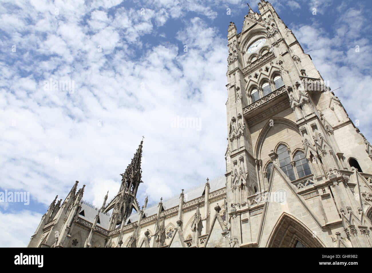 Basilica del Voto Nacional, Cathedral in Quito, Ecuador Stock Photo - Alamy