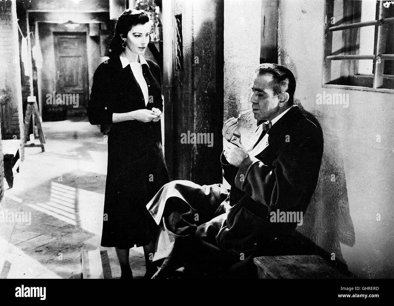 die barfüssige gräfin - Filmregisseur Harry Dawes (HUMPHREY BOGART ...