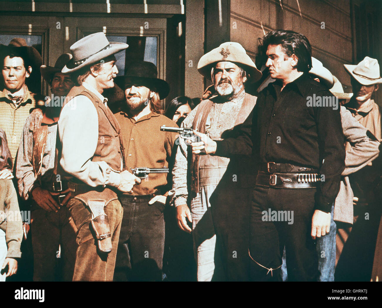 Kirk douglas in scene film gunfight hi-res stock photography and images ...
