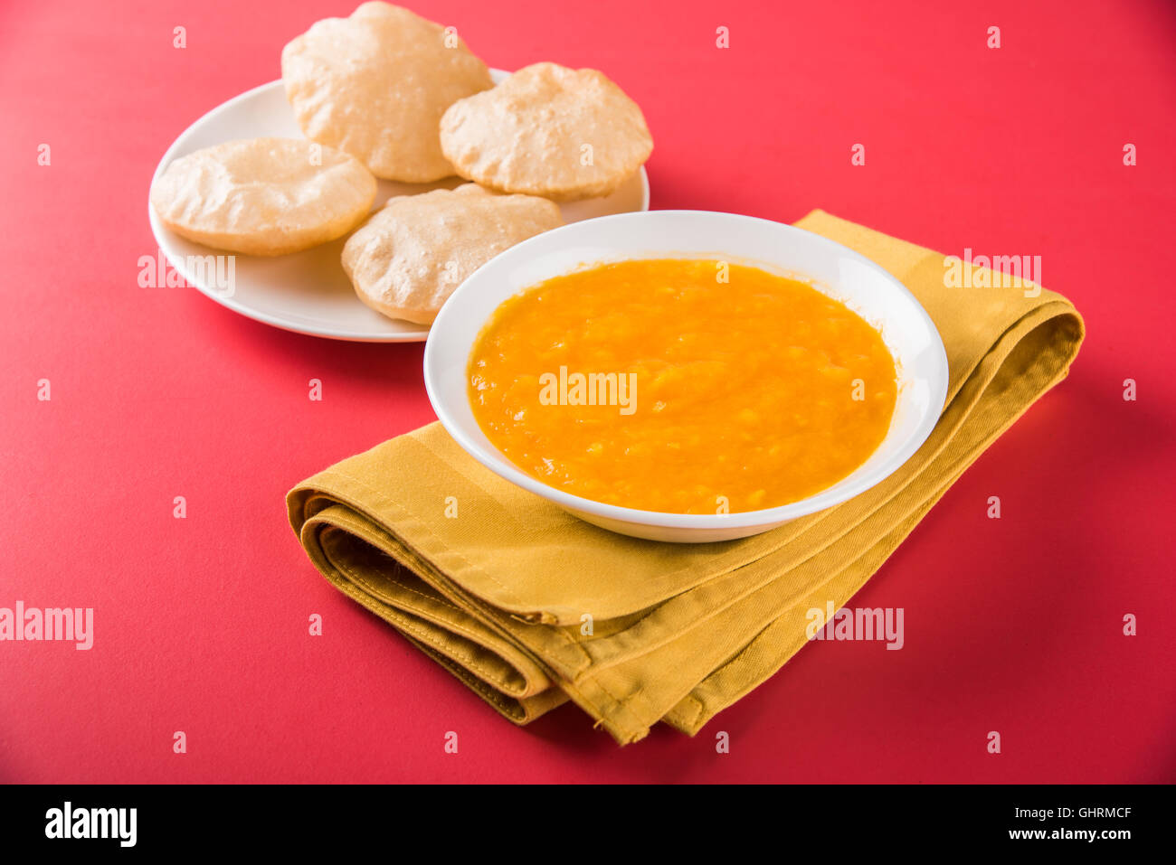 Aamras or Aam Ras Puri: Puri which is an indian fried small bread and ...