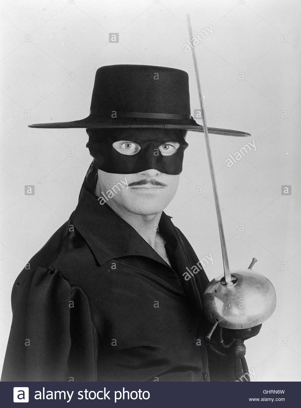 Zorro Movie Black and White Stock Photos & Images - Alamy