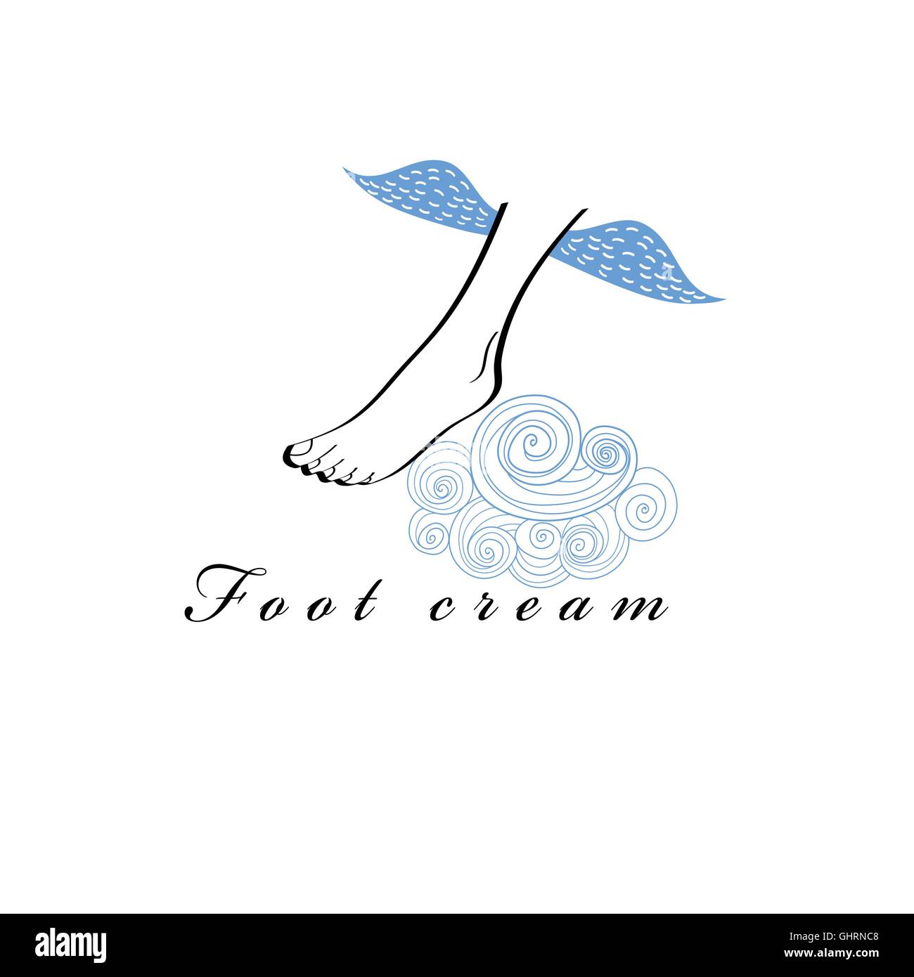 Symbol vector foot Stock Vector Image & Art - Alamy