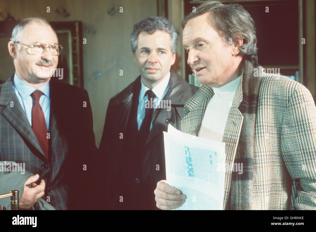 DER ALTE- ROLF SCHIMPF (Leo Kress) MICHAEL ANDE (Gerd Heymann) UDO ...