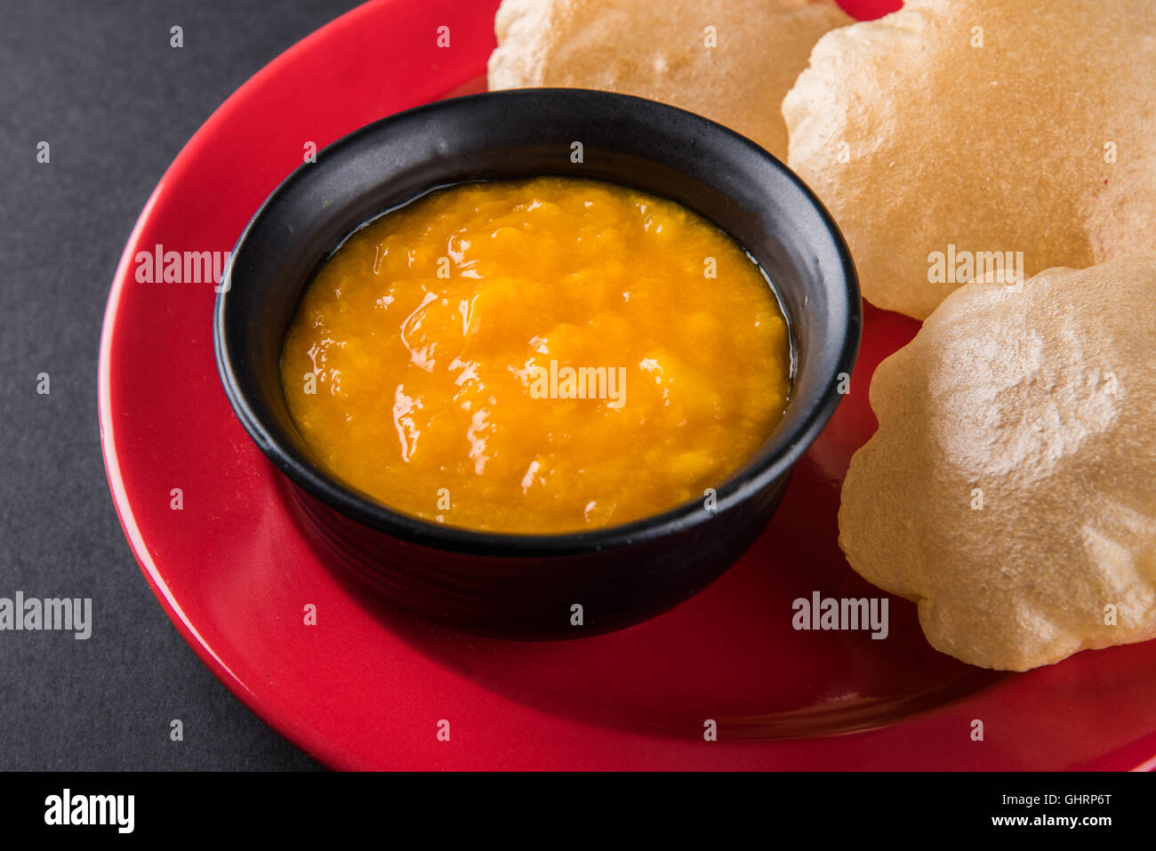 Aamras or Aam Ras Puri: Puri which is an indian fried small bread and ...