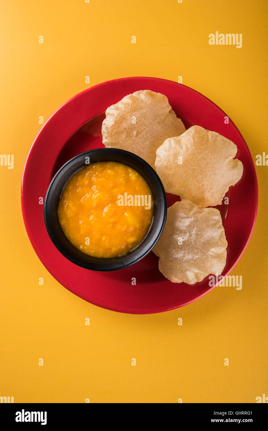 Aamras or Aam Ras Puri: Puri which is an indian fried small bread and ...