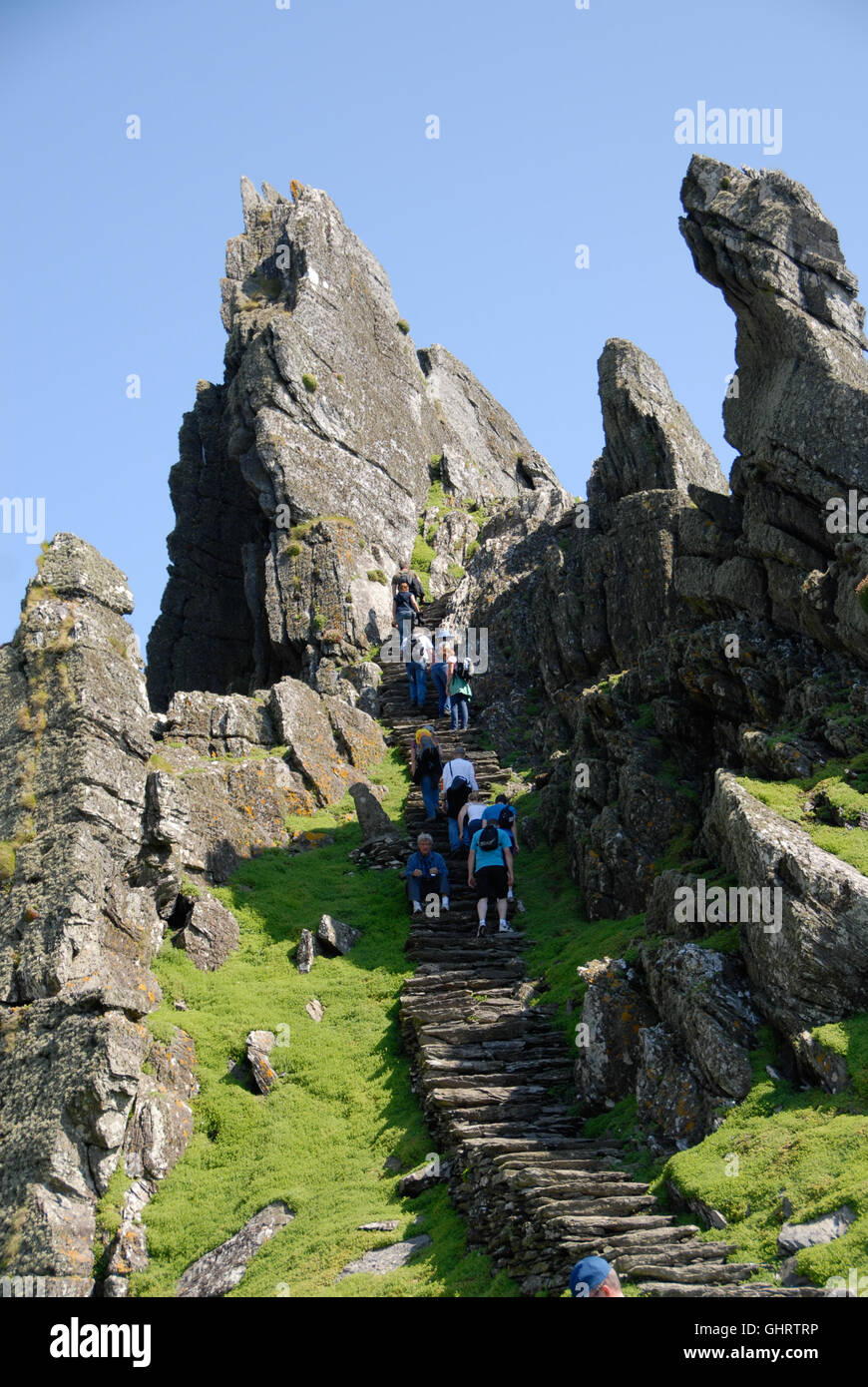 skellig michael ireland Stock Photo - Alamy