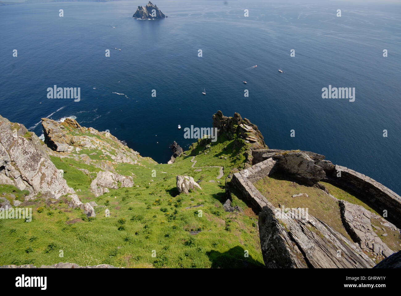 skellig michael ireland Stock Photo - Alamy