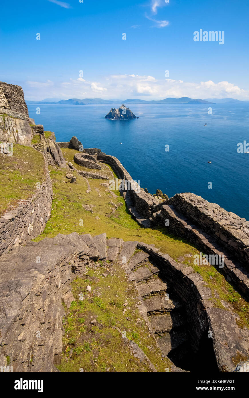 skellig michael ireland Stock Photo - Alamy
