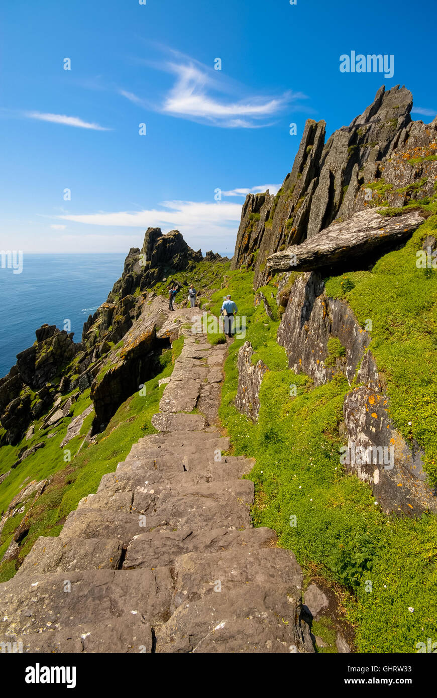 skellig michael ireland Stock Photo - Alamy