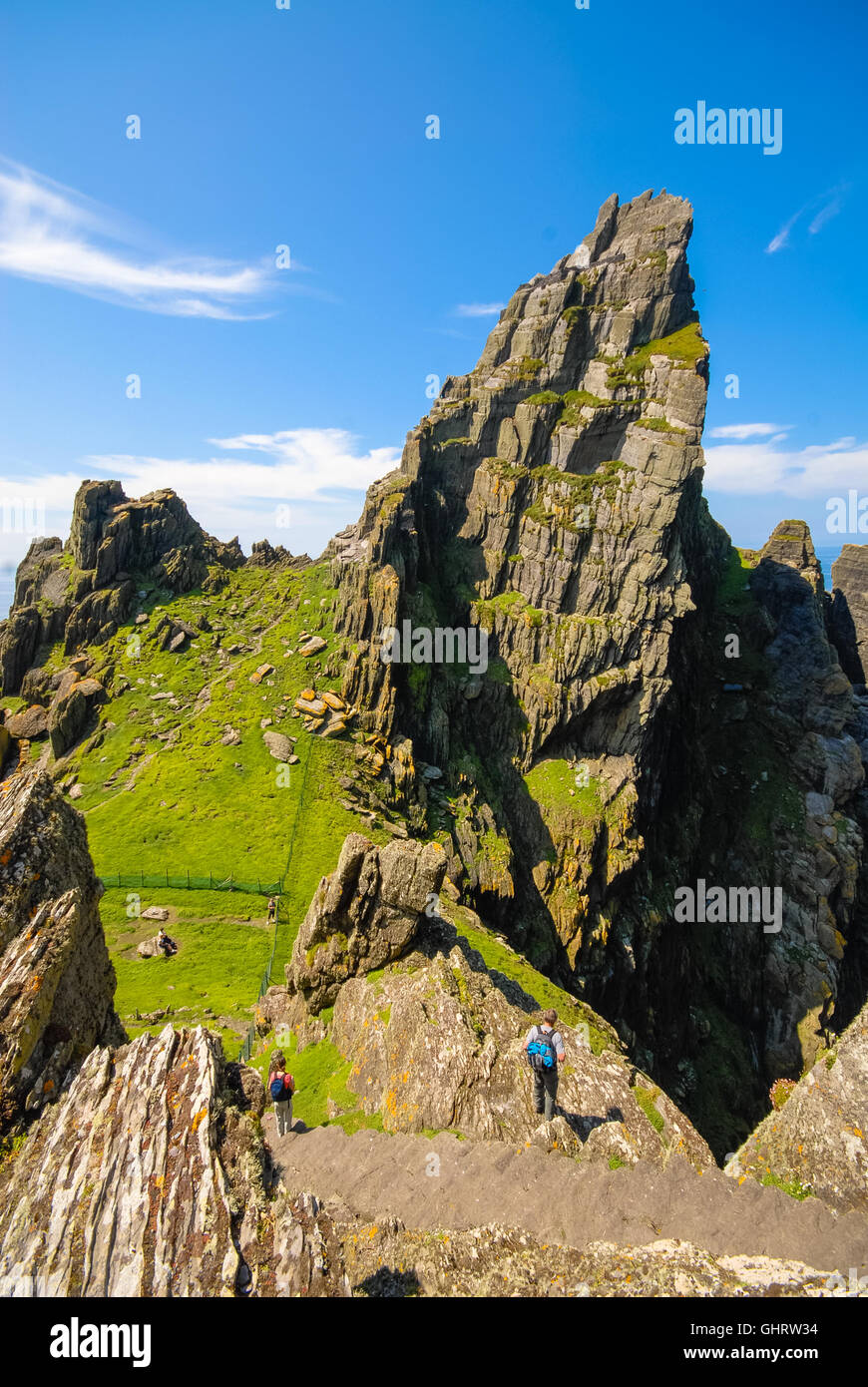 skellig michael ireland Stock Photo - Alamy