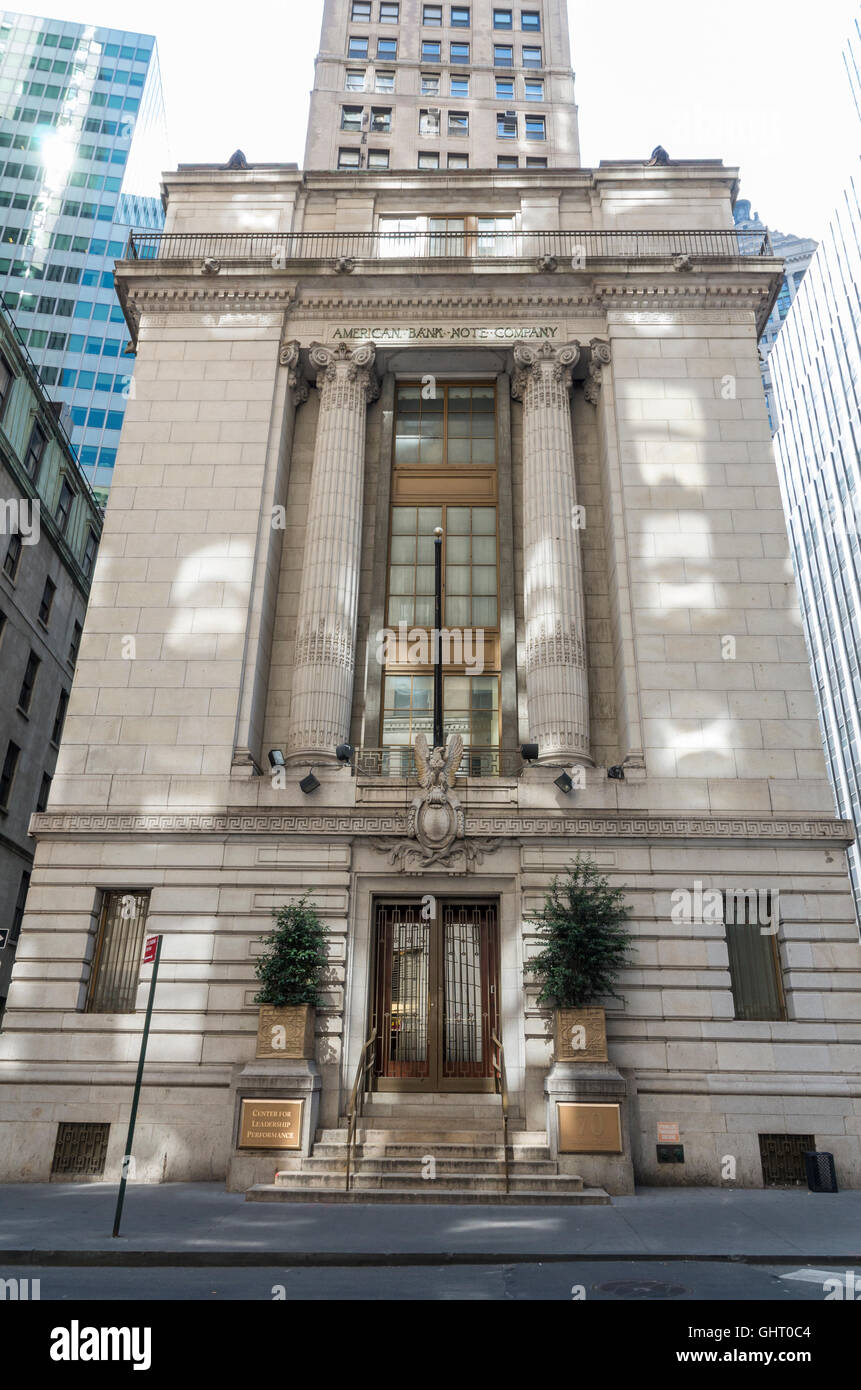 Landmarked American Bank Note Company Building at 70 Broad Street, New ...