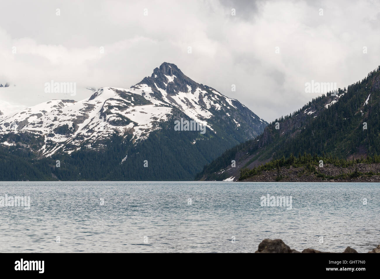 Garibaldi Lake in Garibaldi Provincial Park, British Columbia, Canada ...