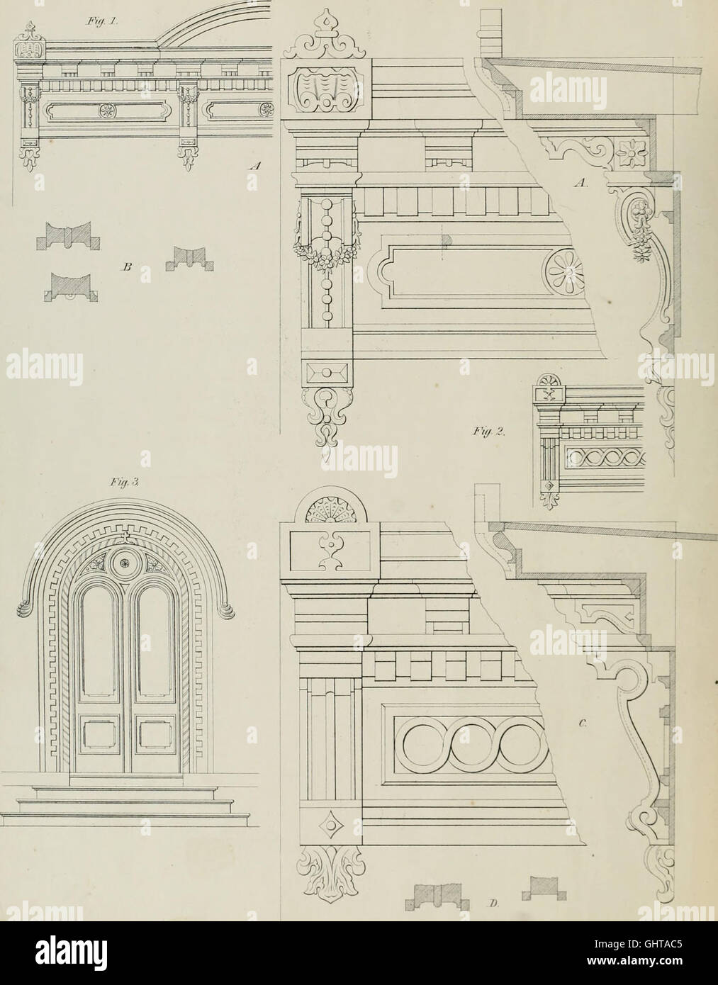 Presents house designs with illustrations hi-res stock photography and ...