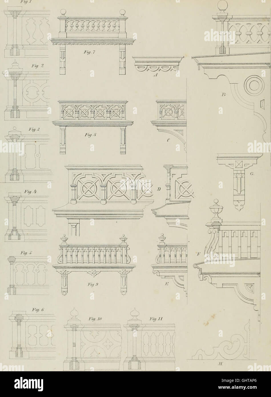 This 1868 architectural design guide provides detailed illustrations ...