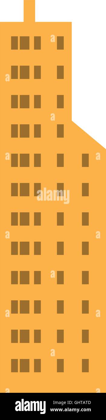 single tall building icon Stock Vector Image & Art - Alamy
