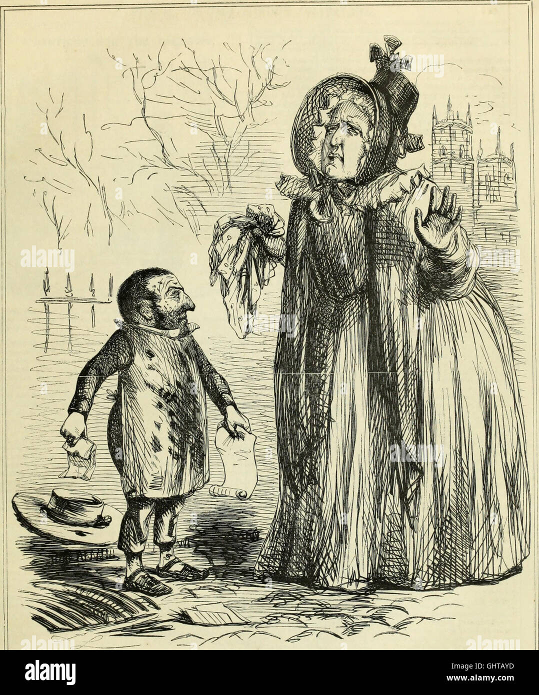 'Punch' (1841) is a British satirical magazine known for its political ...