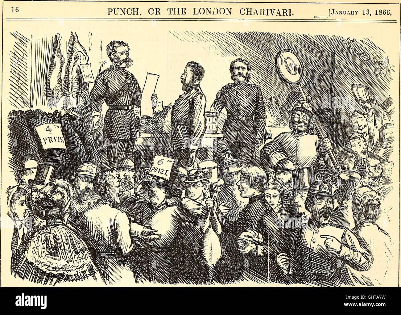 Punch, a satirical magazine first published in 1841, became renowned ...