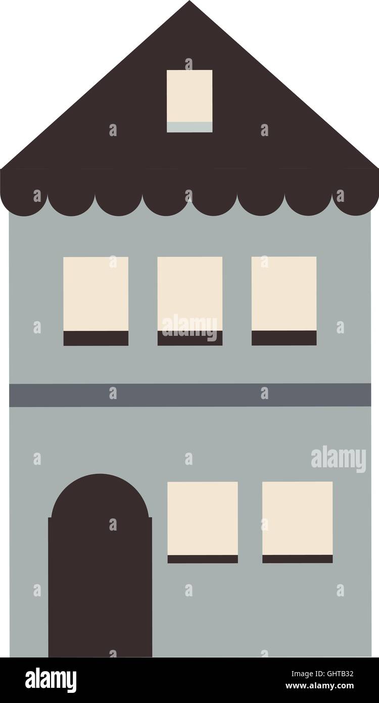 single building icon Stock Vector Image & Art - Alamy