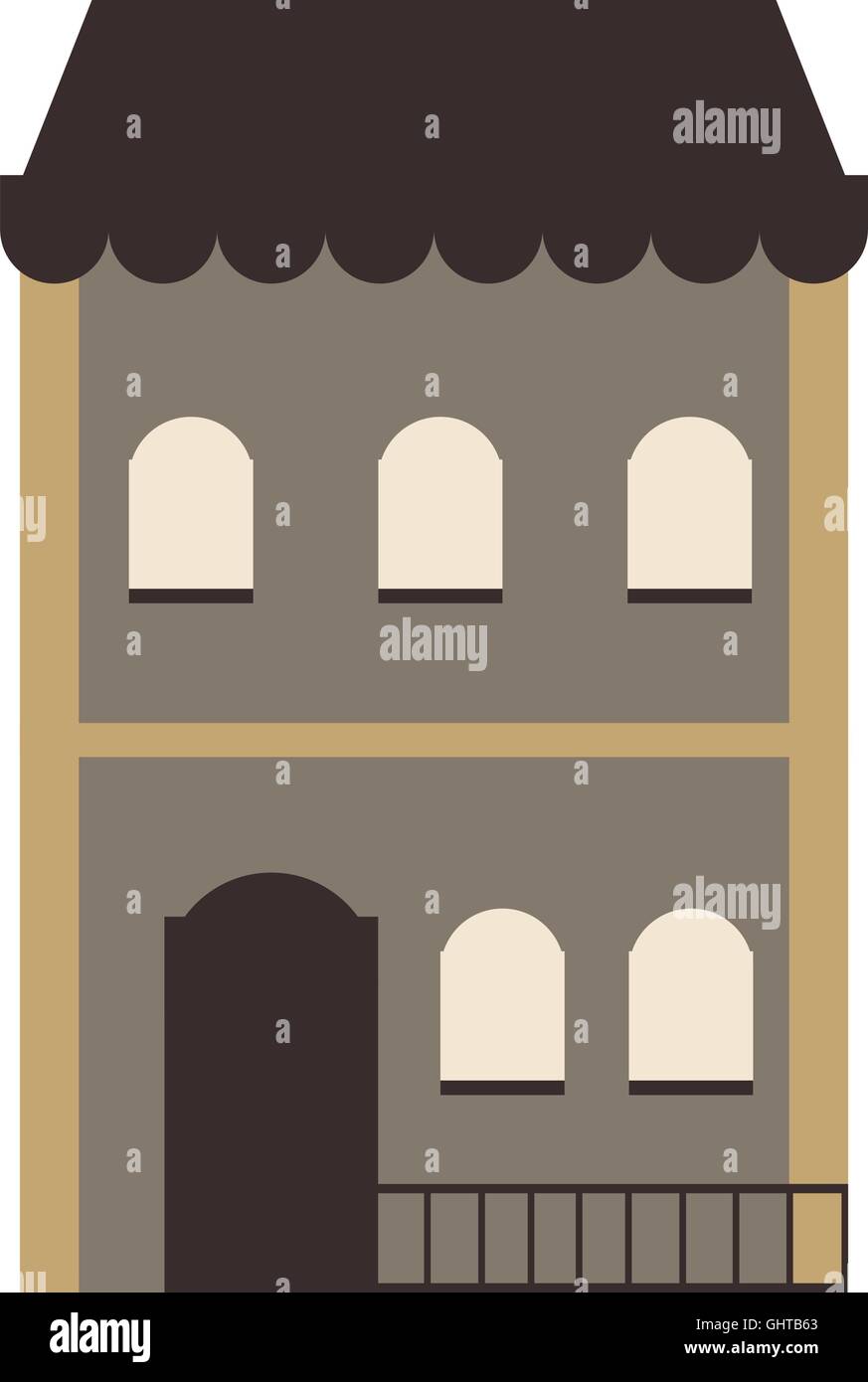 single building icon Stock Vector Image & Art - Alamy