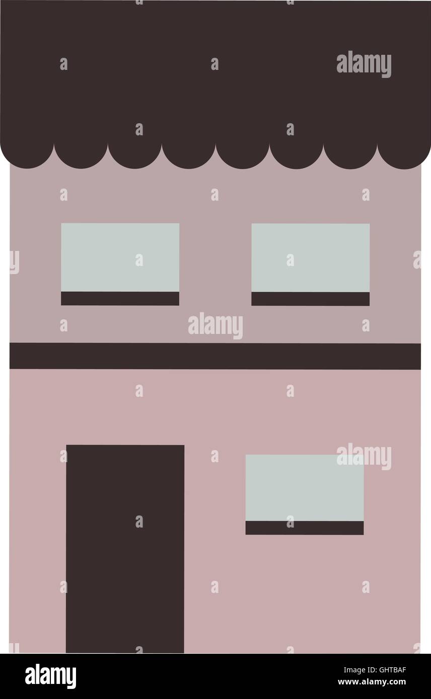 single building icon Stock Vector Image & Art - Alamy