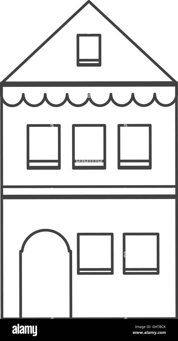 single building icon Stock Vector Image & Art - Alamy