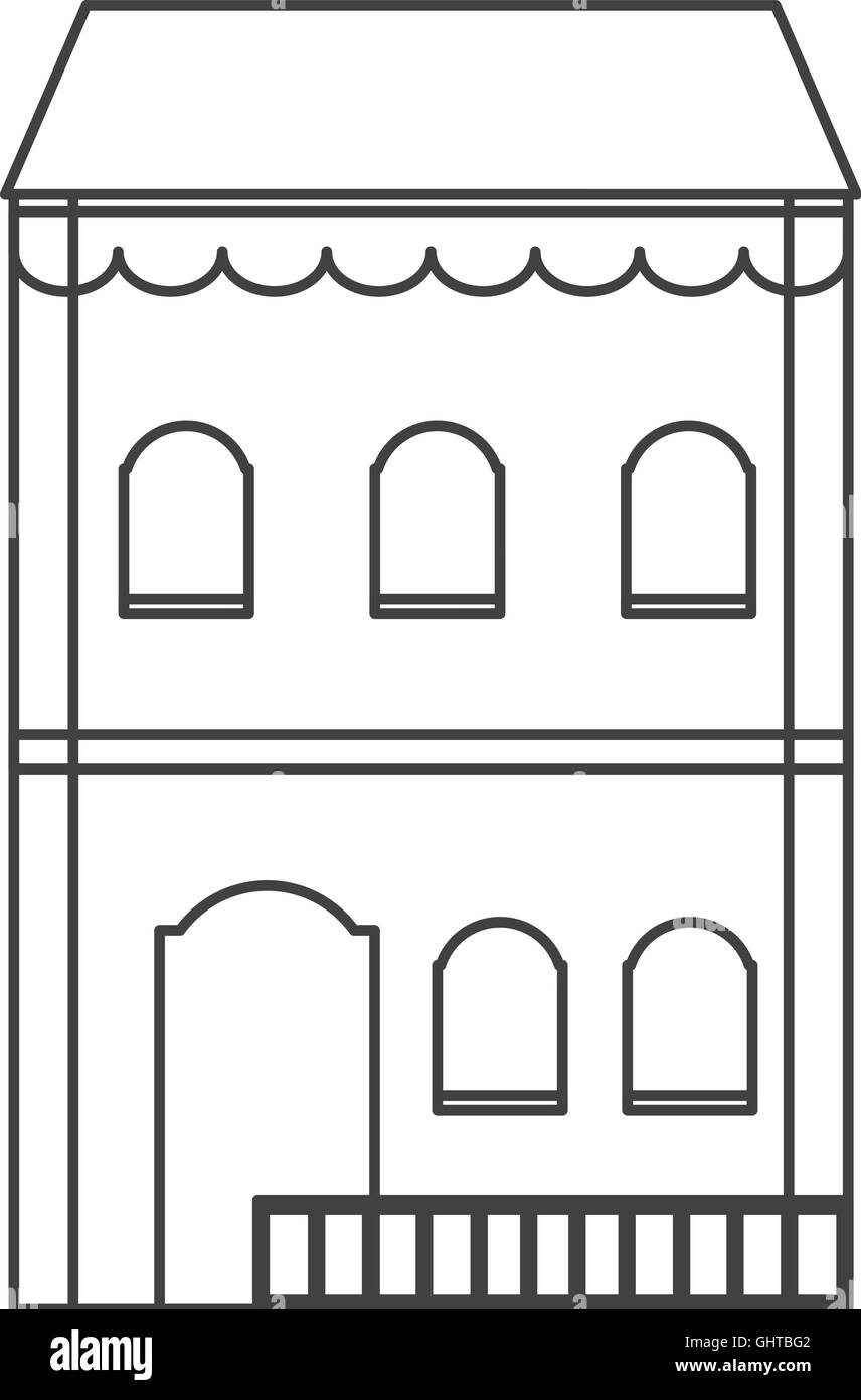 single building icon Stock Vector Image & Art - Alamy